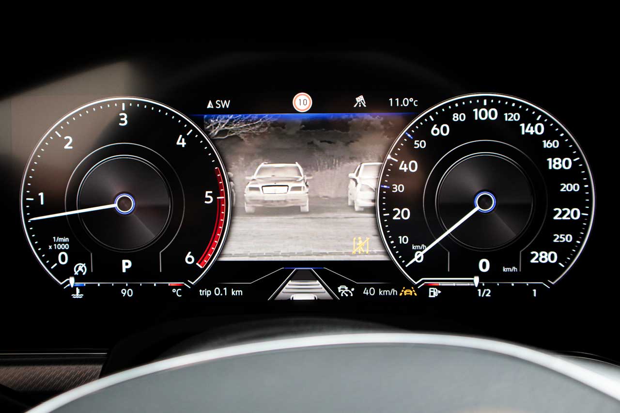 Complete set original night vision assistant for VW Touareg CR – Car ...